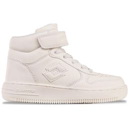 Lotto Kinder Sneaker, Gr. 28, wei&szlig;, Synthetik, Schuhe, - in kinderfu&szlig;gerechter Passform