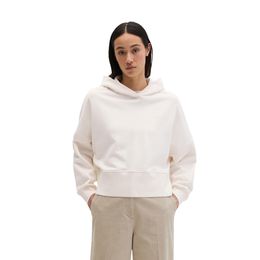 Marc O'Polo MARC O'POLO Damen Sweatshirt "aus Organic Cotton"wei&szlig; cotton, Gr. L, unifarben, Obermaterial: 100% Baumwolle, Sweatshirts