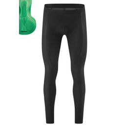 Gonso Herren Fahrradhose "Sitivo Tight M", gr&uuml;n, Gr. S, 57% Polyamid, 28% Polyester, 15% Elasthan, Hosen, Herren Radhose mit innovativem Sitzpolster,