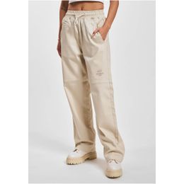 DEF Damen Chinos "DEF DEF Worky Chinopants", beige, Gr. XS, unifarben, 64% Baumwolle, 33% Polyester, 3% Elasthan, Hosen