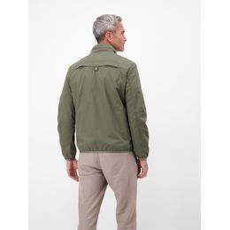 Lerros Herren Outdoorjacke, gr&uuml;n, Gr. XL, unifarben, Web, Obermaterial: 63% Baumwolle, 33% Polyamid, 4% Elasthan, Jacken, mit Stehkragen und