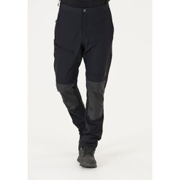WHISTLER Herren Outdoorhose "Salton", schwarz, Gr. XL, mehrfarbig, 92% Polyamid, 8% Elasthan, Hosen, mit Zip-Off-Funktion