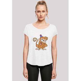 F4NT4STIC Damen T-Shirt "Aladdin Classic Angry Abu", wei&szlig;, Gr. XS, Obermaterial: 100% Baumwolle, Shirts, Print