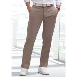 John Devin Herren Stretch-Hose "regular-fit", grau, Gr. 34, unifarben, Jersey, Obermaterial: 67% Viskose, 29% Polyamid, 4% Elasthan, Hosen, bequeme