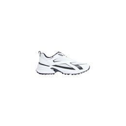 Calvin Klein Herren Sneaker "HIKE RUNNER LACEUP STRIP M-LT", Gr. 44wei&szlig;, schwarz, Lederimitat, Textil, kontrastfarbene Details, Schuhe,