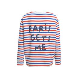Smith & Soul SMITH & SOUL Damen Sweatshirt, bunt, Gr. M, bedruckt, gestreift, Sweatware, Obermaterial: 100% Baumwolle, Sweatshirts, mit Aufdruck, gestreift
