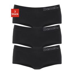 Bench. Damen Panty, Gr. 32, schwarz, Obermaterial: 90% Baumwolle, 10% Elasthan (LYCRA), unifarben, Unterhosen, aus elastischer Baumwoll-Qualit&auml;t