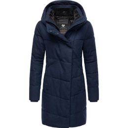 Ragwear Damen Wintermantel "Pavla Coat", blau, Gr. L, Obermaterial: 100% Polyester. Innenfutter: 100% Polyester. Wattierung: 100% Polyester, M&auml;ntel,