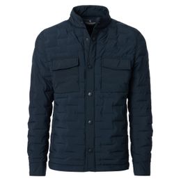 Casamoda Herren Bikerjacke "Casamoda &Uuml;bergangsjacke uni"dunkelblau, Gr. L, 100% Polyester, Jacken