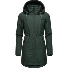Ragwear Damen Winterjacke "Dakkota", gr&uuml;n, Gr. M, Au&szlig;enmaterial: 100% Polyester; Innenfutter: 100% Polyester; Wattierung: 100% Polyester, Jacken,