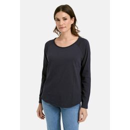 Smith & Soul SMITH & SOUL Damen Langarmshirt, schwarz, Gr. M, clean, unifarben, Jersey, Obermaterial: 100% Baumwolle, Shirts, mit Rundhalsausschnitt