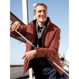 Marco Donati Herren Steppjacke, rot, Gr. 56, unifarben, 100% Polyester, Wattierung:100% Polyester, Jacken