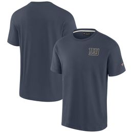Fanatics Damen T-Shirt "Fanatics T-Shirt New York Giants Terrazzo SS Crew", blau, Gr. L, 100% Baumwolle, Shirts