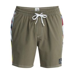 Quiksilver Herren Boardshorts "Original Arch Volley 17"", gr&uuml;n, Gr. M, Obermaterial: 92% Polyester, 8% Elasthan., Hosen