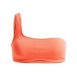 Roxy Damen Bandeau-Bikini-Top "Lagos", orange, Gr. XS, Obermaterial: 92% Polyester, 8% Elasthan., Bikini-Oberteile