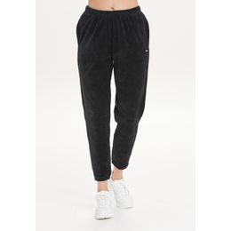 ENDURANCE ATHLECIA ATHLECIA Damen Sporthose "Marlie", schwarz, Gr. 44, unifarben, 65% Baumwolle, 32% Polyester, 3% Elasthan, Hosen, mit praktischem Dehnbund