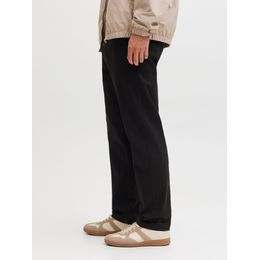 Jack & Jones JACK & JONES Herren Chinohose "JPSTKANE DYLAN CHINO"schwarz, Gr. 31, unifarben, Web, Obermaterial: 98% Baumwolle, 2% Elasthan, Hosen