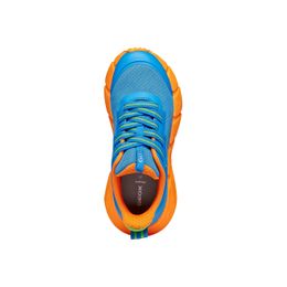 Geox M&auml;dchen Sneaker "J FLEXYPER FAST BOY", Gr. 39hellblau, orange, Lederimitat, Textil, Mesh, kontrastfarbene Details, Schuhe, Slipper mit