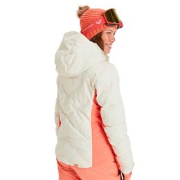 Roxy Damen Snowboardjacke "Snowdrift 15K", wei&szlig;, Gr. L, Obermaterial: 100% Polyester., Jacken