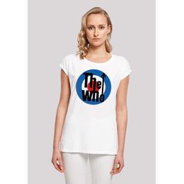 F4NT4STIC Damen T-Shirt "The Who Target Classic", wei&szlig;, Gr. 5XL, Obermaterial: 100% Baumwolle, Shirts, Premium Qualit&auml;t