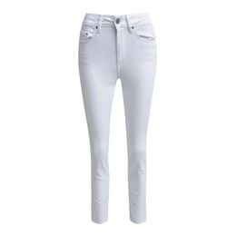 Smith & Soul SMITH & SOUL Damen Slim-fit-Jeans, wei&szlig;, Gr. 26, unifarben, Denim/Jeans, Material: 92% Baumwolle, 6% Elastomultiester, 2% Elasthan, Jeans, mit