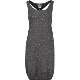 alife and kickin ALIFE & KICKIN Damen Sommerkleid "Damen CameronAK B", schwarz, Gr. M, 65% Baumwolle, 35% Polyester, Kleider