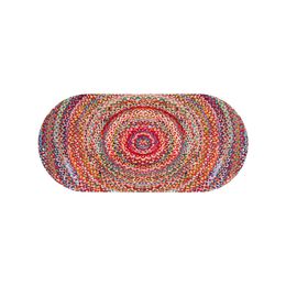 Fu&szlig;matte, H:7mm &Oslash;:150cm, bunt, Polyamid, Flur, Teppiche