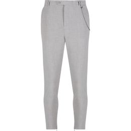 2Y Premium Herren Stoffhose "2Y Premium 2Y Cropped Pants"lightgrau, Gr. 32, unifarben, 65% Polyester, 32% Baumwolle, 3% Elasthan, Hosen