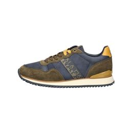 Napapijri Herren Sneaker "Napapijri Sneaker Lederimitat/Textil", Gr. 40, blau, Lederimitat, Textil, Schuhe