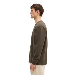 Marc O'Polo MARC O'POLO Herren Sweatshirt, braun, Gr. XXL, Sweatware, Obermaterial: 100% Baumwolle, Sweatshirts, regular fit mit Logoprint auf der R&uuml;ckseite