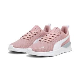 Puma Damen Sneaker "ANZARUN LITE JR", Gr. 37,5peach smoothie, Puma wei&szlig;, unifarben, Schuhe, f&uuml;r Jugendliche