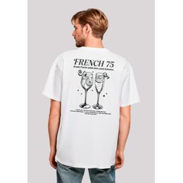 F4NT4STIC Herren T-Shirt "French 75 From Paris With Love", wei&szlig;, Gr. XXL, Obermaterial: 100% Baumwolle, Shirts, Premium Qualit&auml;t