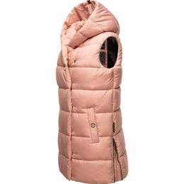 Navahoo Damen Steppweste "Madilynaa", rosa, Gr. L, Oberstoff: 100% Polyester. Futter: 100% Polyester. Wattierung: 100% Polyester, Westen, stylische