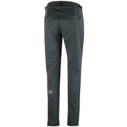 Gonso Damen Fahrradhose "FLORALETT 2", grau, Gr. 22, 100% Polyester, Hosen, Maximaler Komfort durch angeraute Innenseite