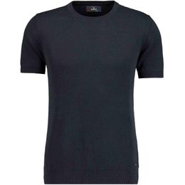 Ragman Herren Rundhalspulloverschwarz, Gr. M, Strick, 100% Baumwolle, Pullover