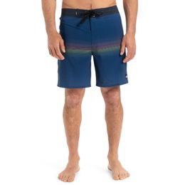 Boardshorts Quiksilver "Surfsilk Straight Leg 18", Herren, Gr. 28(XS), blau (estate blau connect), Obermaterial: 88% Microfaser, 12% Elasthan;, Hosen