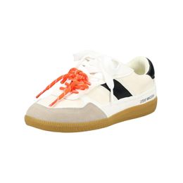 Steve Madden Damen Sneaker "Steve Madden Sneaker Lederimitat", Gr. 42wei&szlig;, schwarz, Lederimitat, Schuhe