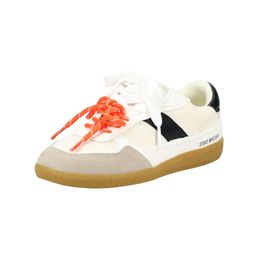 Steve Madden Damen Sneaker "Steve Madden Sneaker Lederimitat", Gr. 41wei&szlig;, schwarz, Lederimitat, Schuhe
