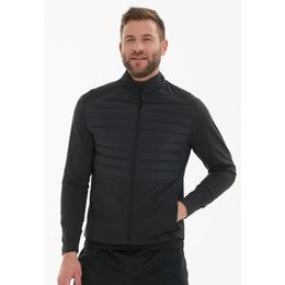 Endurance Herren Laufjacke "Benst", schwarz, Gr. M, unifarben, 100% Nylon, Jacken, aus winddichtem Material