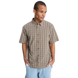 Quiksilver Herren Kurzarmhemd "Stonetown"seneca check stonetown, Gr. M, Obermaterial: 100% Baumwolle., Hemden