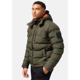 STONE HARBOUR Herren Winterjacke "Arvidoo", gr&uuml;n, Gr. L, Obermaterial: 100% Polyester; Futter: 100% Polyester; Wattierung: 100% Polyester;