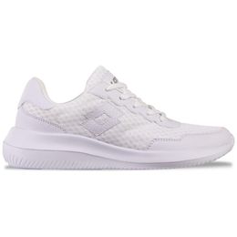 Lotto Herren Sneaker, Gr. 47, wei&szlig;, Kunstfaser, Synthetik, unifarben, Schuhe, - besonders leicht & bequem
