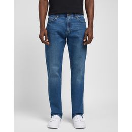Lee Herren Straight-Jeans "Extreme Motion", blau, Gr. 36, Denim/Jeans, Obermaterial: 81% Baumwolle, 18% Polyester, 1% Elasthan, Jeans, Extreme Motion