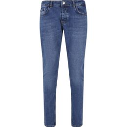 Bequeme Jeans 2Y Premium "2Y Premium Herren 2Y Slim FIt Jeans", Herren, Gr. 32, Normalgr&ouml;&szlig;en, blau, 97% Baumwolle, 3% Elasthan, unifarben, Jeans