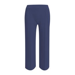 Smith & Soul SMITH & SOUL Damen Stoffhose, blau, Gr. XL, unifarben, Jersey, Obermaterial: 70% Polyester, 26% Viskose, 4% Elasthan, Hosen, in 7/8-L&auml;nge