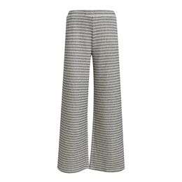 Milano Italy Damen Schlupfhosesanftes wei&szlig;, Gr. XXL, Strukturmuster, Web, Material: 63% Baumwolle, 27% Polyester, 10% Polyacryl, Hosen, mit