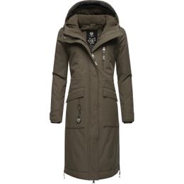 Ragwear Damen Wintermantel "Refutura Remake", gr&uuml;n, Gr. 4XL, Obermaterial: 100% Polyester. Futter: 100% Polyester. Wattierung: 100% Polyester,