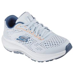 Skechers Damen Sneaker "GO RUN CONSISTENT 2.0", Gr. 33hellblau multi, Textil, Schuhe, Schn&uuml;rschuh mit gepolsterter Sohle, Gr&ouml;&szlig;enschablone zum Download