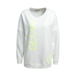Smith & Soul Sweatshirt SMITH & SOUL, Damen, Gr. L, neon gelb, Sweatware, Obermaterial: 70% Baumwolle, 20% Modal, 10% Polyester, bedruckt, oversize h&uuml;ftbedeckend, Rundhals, angesetztes B&uuml;ndchen, Sweatshirts Sweatshirt, mit Rundhals, oversized