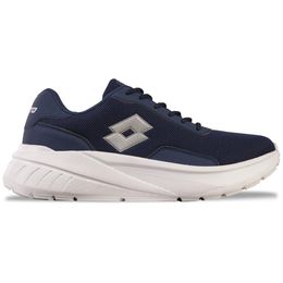 Sneaker Lotto, Damen, Gr. 37, blau (navy, grau), Kunstfaser, Synthetik, mehrfarbig, Schuhe Sneaker, - mit extra leichter Phylonsohle
